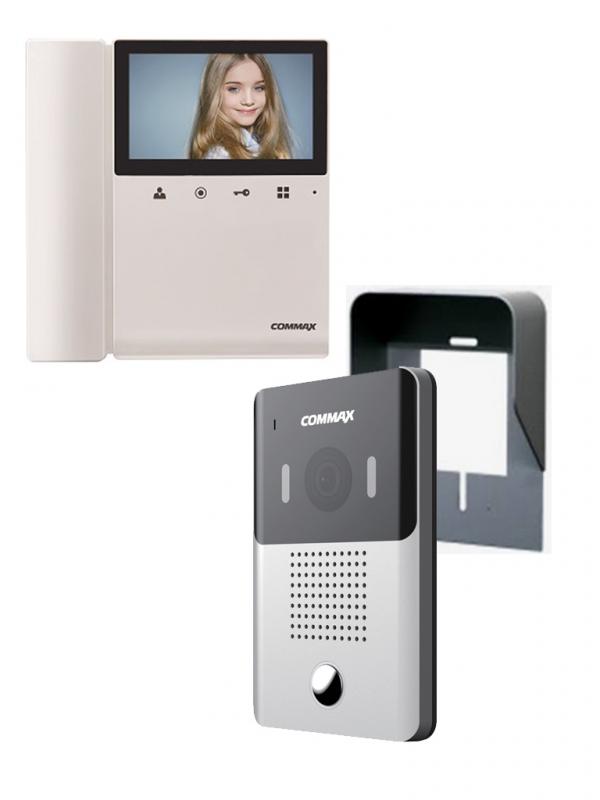 COMMAX DRC4YPACK - Paquete de videoportero frente de calle DRC4Y con ...