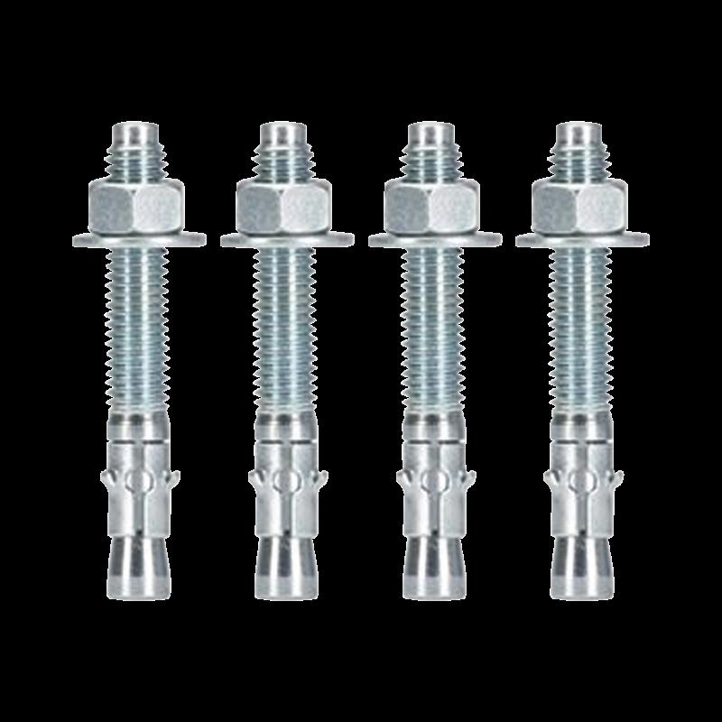 Kit de Anclaje a Piso, Para Rack de 2 o 4 Postes, Fabricado en Acero, 4 ...