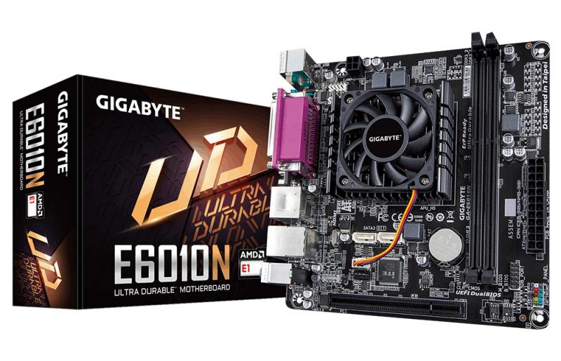 TARJETA MADRE GIGABYTE CON AMD E1-6010 1.35 GHZ RADEON R2 DDR3/VGA GA ...