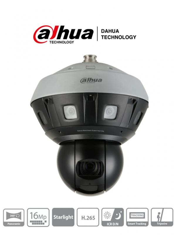 DAHUA PSDW81642M-A360 - Camara IP Panoramica Multisensor 8x2MP+ PTZ 40x ...