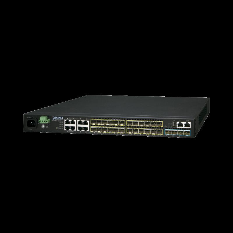 Switch Administrable L3 16-Puertos 100/1000X SFP, 8-Puertos Gigabit TP ...