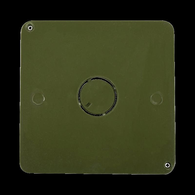Tapa para caja cuadrada de 1\" para instalaciones con tubería PVC Conduit pesado ECT25