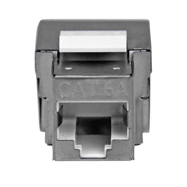 Jack De Pared Modulo Keystone Rj45 Hembra Cat6a Blanco 110