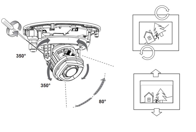 VIVOTEK FD9389-EHV-v2 - Camara IP domo exterior 5 Megapixeles/ H265/ Smart IR 30mts / WDR Pro ...