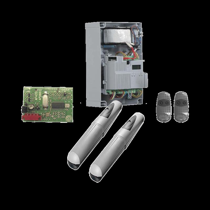 Kit de operadores AXO 3024 Para puertas Abatibles de hasta 3 Metros y 500 Kg de peso por hoja ...