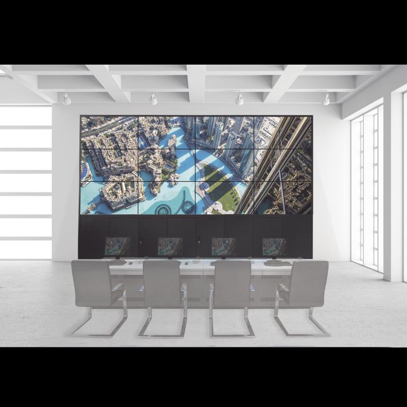 Kit Videowall 4X3 / Incluye 12 Pantallas de 55\" / Decoder / Base de ...