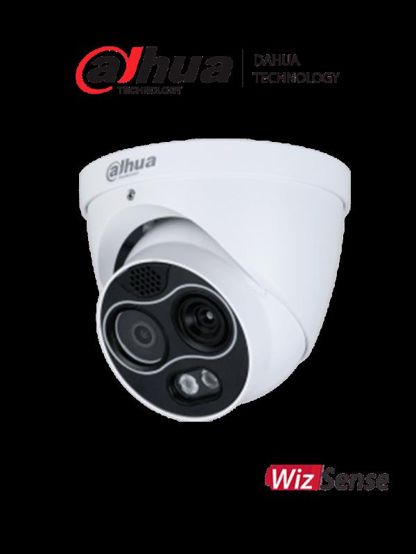 DAHUA DH-TPC-DF1241N-D3F4 - Camara IP Domo Termica Hibrida/ WizSense/ Resolución de Imagen ...