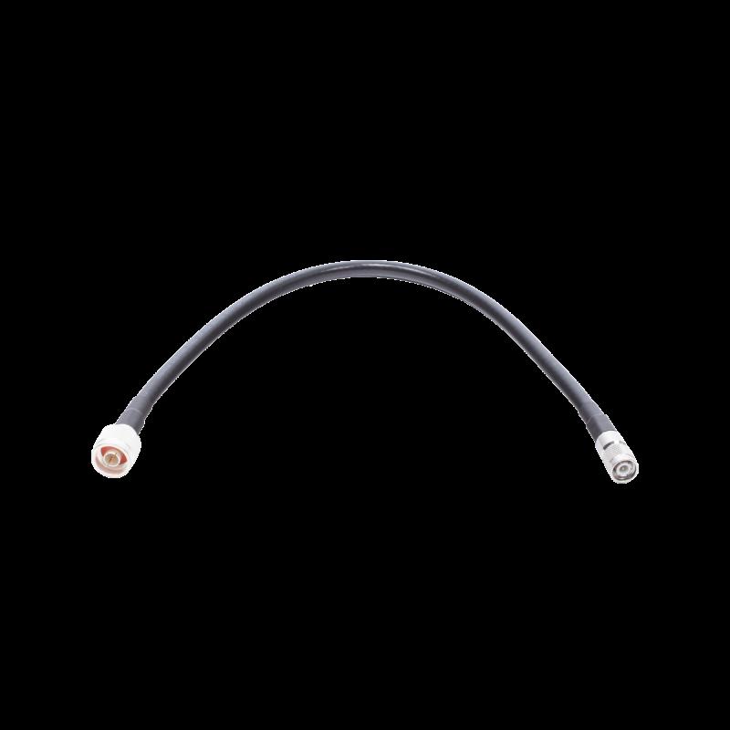 Cable RF400, con conductores N Macho en ambos extremos. S-N-400-TNC-50