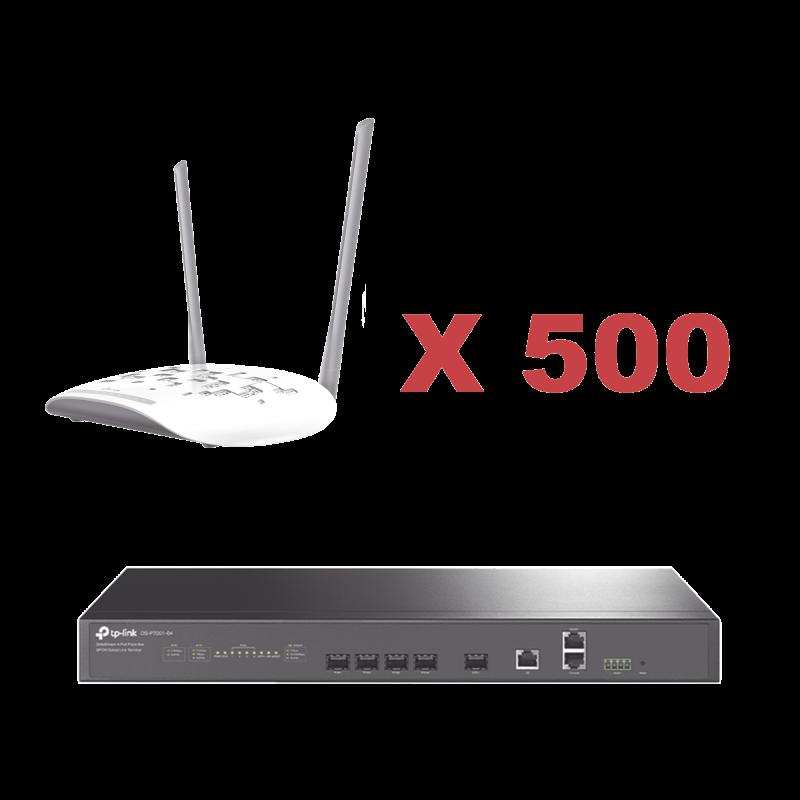 Kit para ISP`s / Paquete de 500 ONU´s Modelo XN020G3V y una OLT DS ...