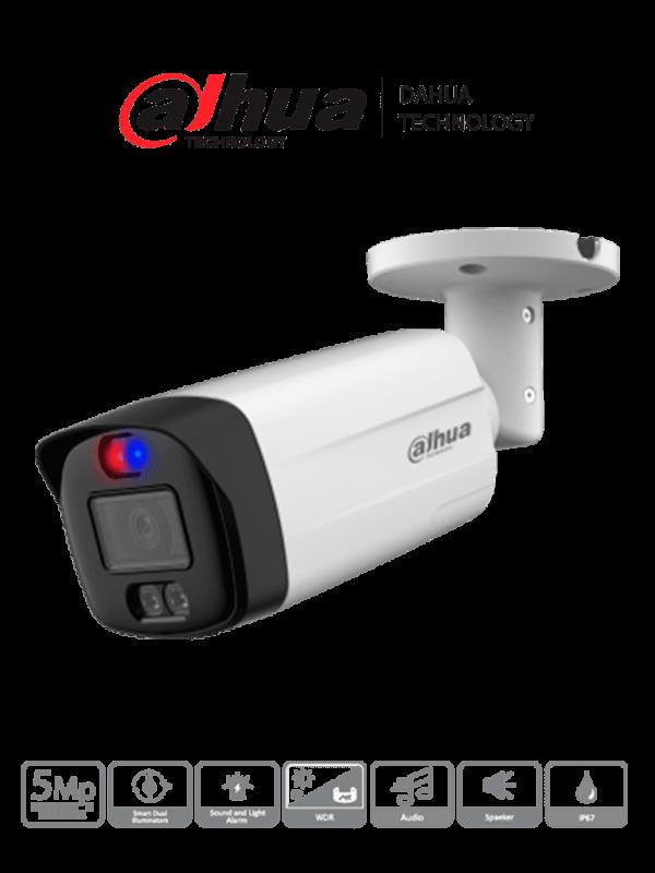 Dahua HAC-ME1509TH-A-PV - Camara Bullet Full Color de 5 Megapixeles/ Lente de 3.6 mm/ TiOC ...