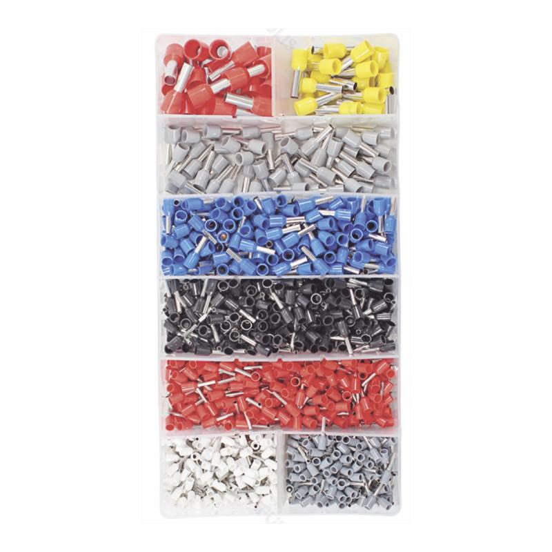 Juego de 1200 Terminales tipo Casquillo/Ferul para Cable Eléctrico 0.5 ...