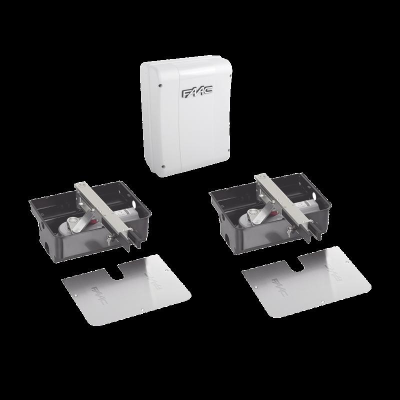 Kit de Operadores Subterraneos FAAC 770N 24V para Puertas Abatibles ...