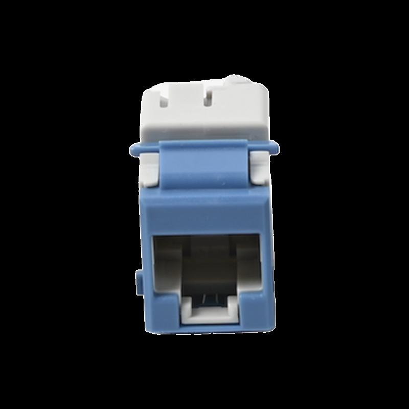Jack UltraMAX Cat6A, UTP, Tipo Keystone, Color Azul, Punch Down U6A-K06NS