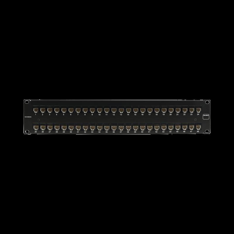 Patch Panel UltraMAX. UTP, Precargado con Jacks Cat6A, 48 Puertos ...
