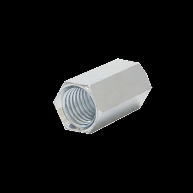 Cople hexagonal roscado cuerda maquina galvanizado de 12.7 mm (1/2 ...