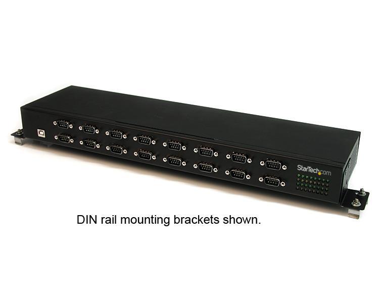 Concentrador Hub 16 Puertos Db9 Serial A Usb Ftdi De Rack Rs232 ICUSB23216F