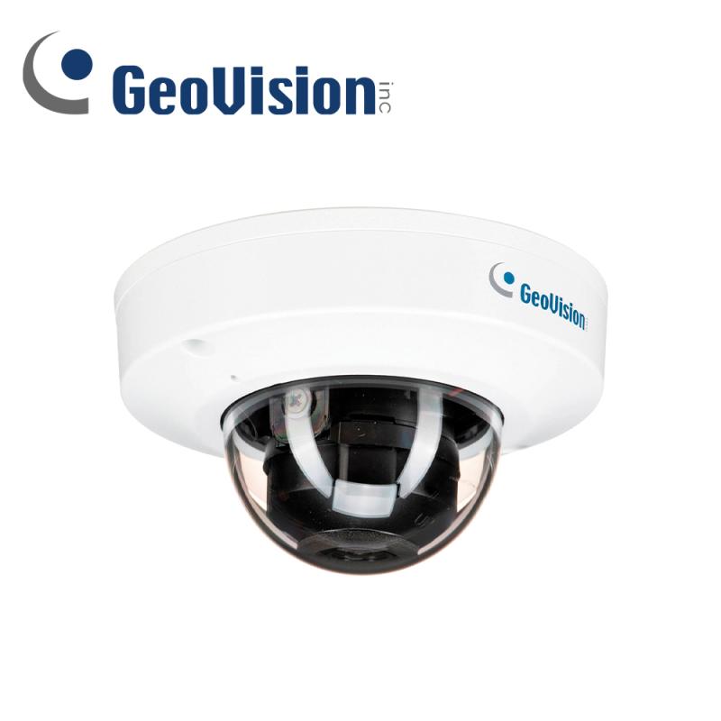 CAMARA IP MINI DOMO GV-TFD4800 GEOVISION 4MP LENTE 2.8MM DEEP LEARNING 30M IR 3 EJES MICROFONO ...