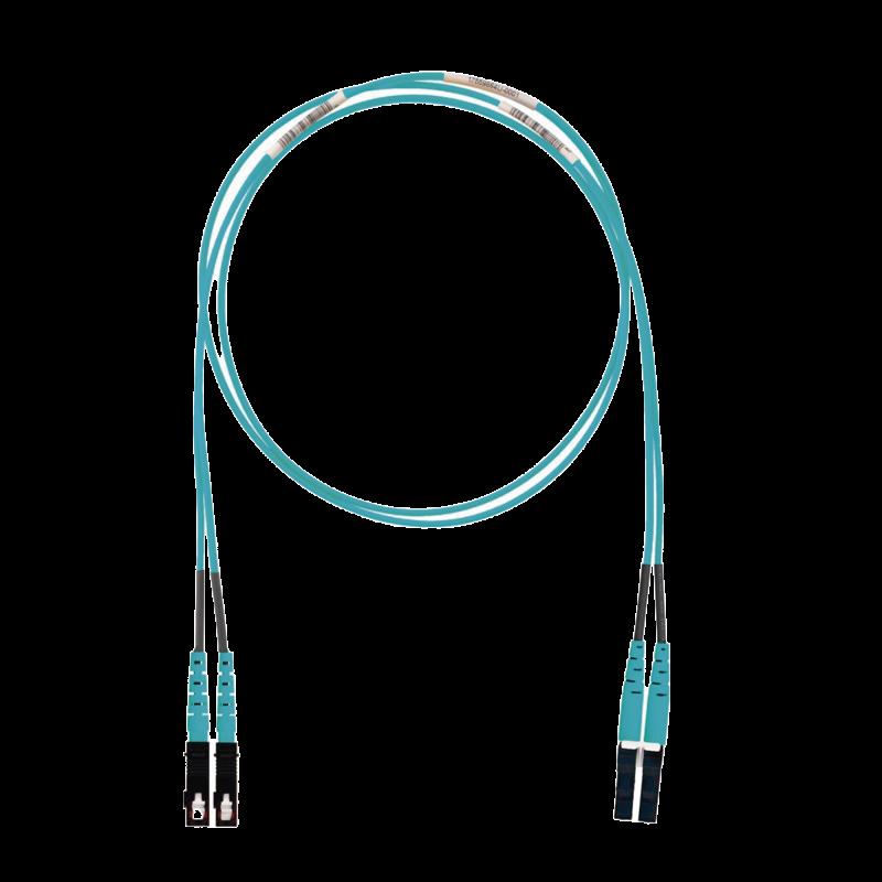 Jumper de Fibra Optica Multimodo 50/125 OM3, LC-SC Duplex, LSZH (Cero ...