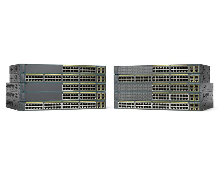 Catalyst 2960 Plus 24 10/100 Poe + 2 T/sfp Lan Base ** WS-C2960+24PC-L