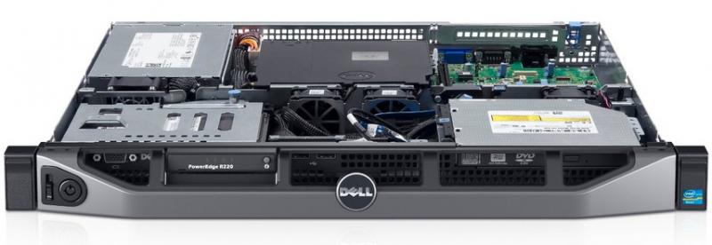 Servidor Dell PowerEdge R220, Xeon E31220V3, 3.1GHZ, 4GB, 1TB, Win ...