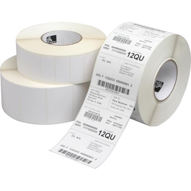 LABEL, POLYPROPYLENE, 3X2IN TT, POLYPRO 3000T, COATED, PERM AD 10011991
