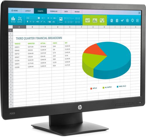 HP PRODISPLAY P203 20-INCH MONITOR X7R53AAÂ¼ABA