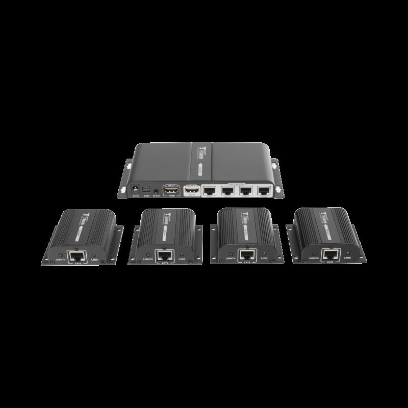 Kit completo Distribuidor HDMI 1 X 4 TT714PRO