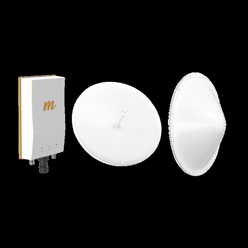 Kit de radio B5c con antena de 28 dBi (\"la antena ya incluye jumpers\"), Rango de frecuencia (4 ...