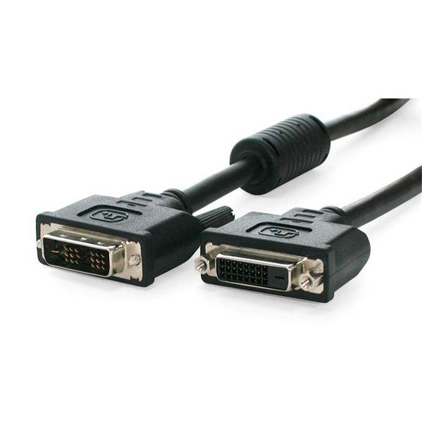 Cable 1.8m Dvi-d Macho A Hembra Extension Single Link Pantalla