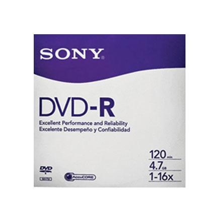 DVD-R SONY 8X 4.7GB SOBRE CAJA C/50 DMR47ENV